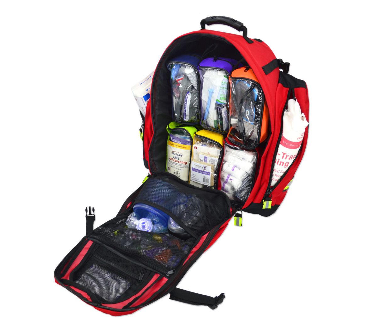 Lightning X TacMed ALS Oxygen Trauma Backpack w/ Modular Pouch System ...